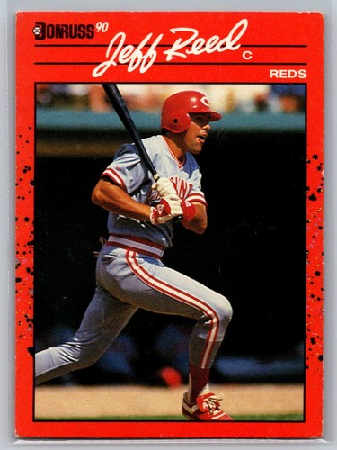 1990 Donruss Baseball #351 Jeff Reed Cincinnati Reds | eBay