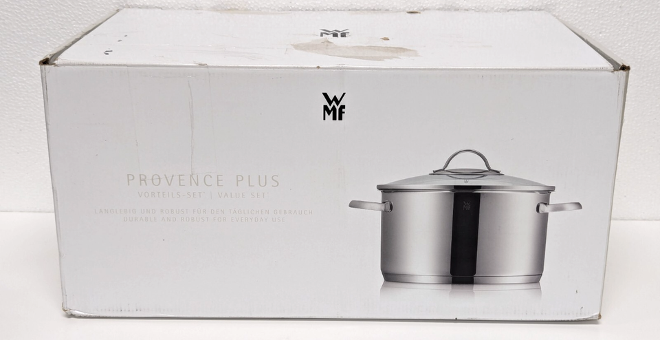 WMF Provence Plus Cromargan Pot Set - Silver - 5-Piece | eBay