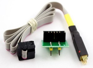 SOIC8 pogo pin adapter for in-circuit EEPROM reading instrument cluster ...