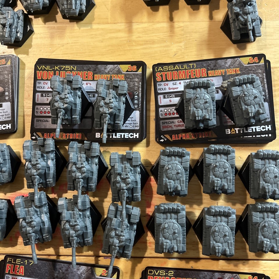 Battletech - Large Selection of Individual Vehicles [Mercenaries ...