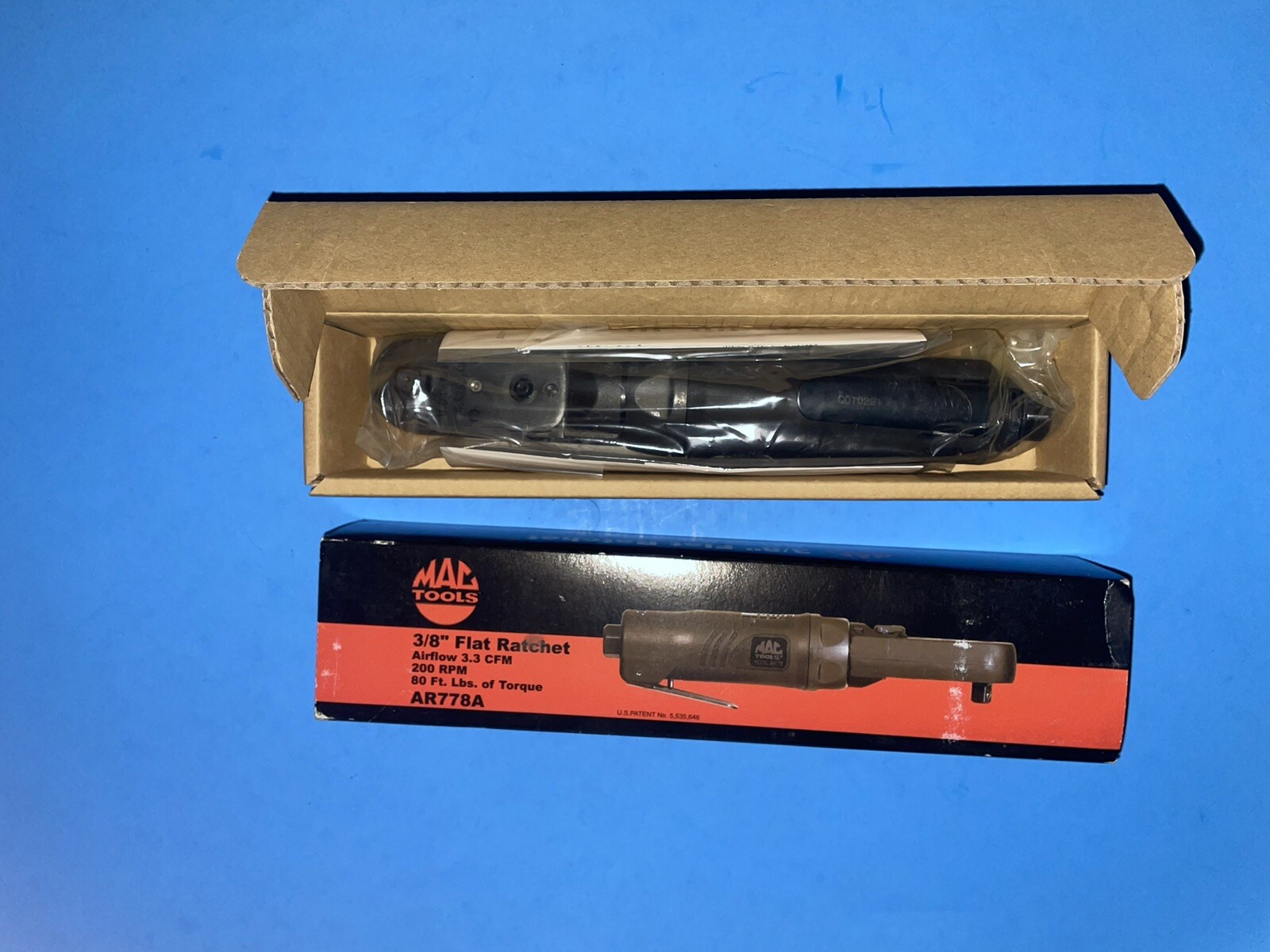 Mac Tools 3/8 Flat Ratchet Wrench AR778A Head Air for sale online | eBay