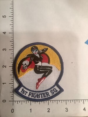 U.S.A.F. 1st FIGHTER SQD PATCH | eBay