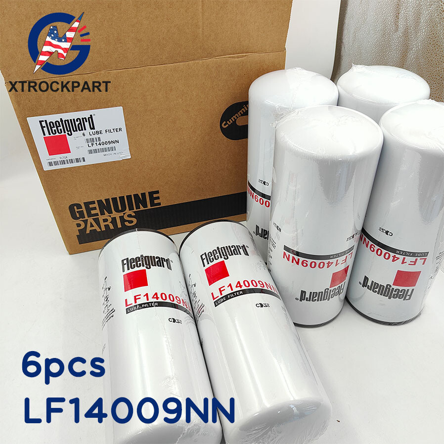 New 6 PACK LF14009NN For Cummins Fleetguard Filter 5444774 ISL9 ISL | eBay