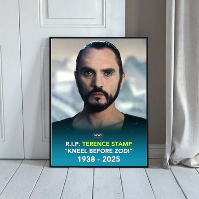 Superman General Zod Terence Stamp A3 Framed Movie Poster Wall Art ...