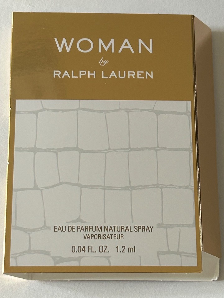 LOT 4x Woman by Ralph Lauren Eau de Parfum EDP Sample Spray Vial 0.04oz ...