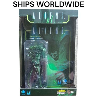 Hiya Toys Aliens Green Alien Warrior Exquisite Mini 1/18 Scale AF ...