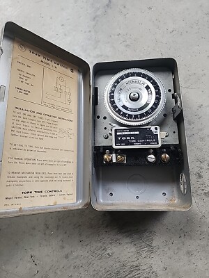 Tork Time Switch - MODEL 1191, 120VAC, 60HZ | eBay