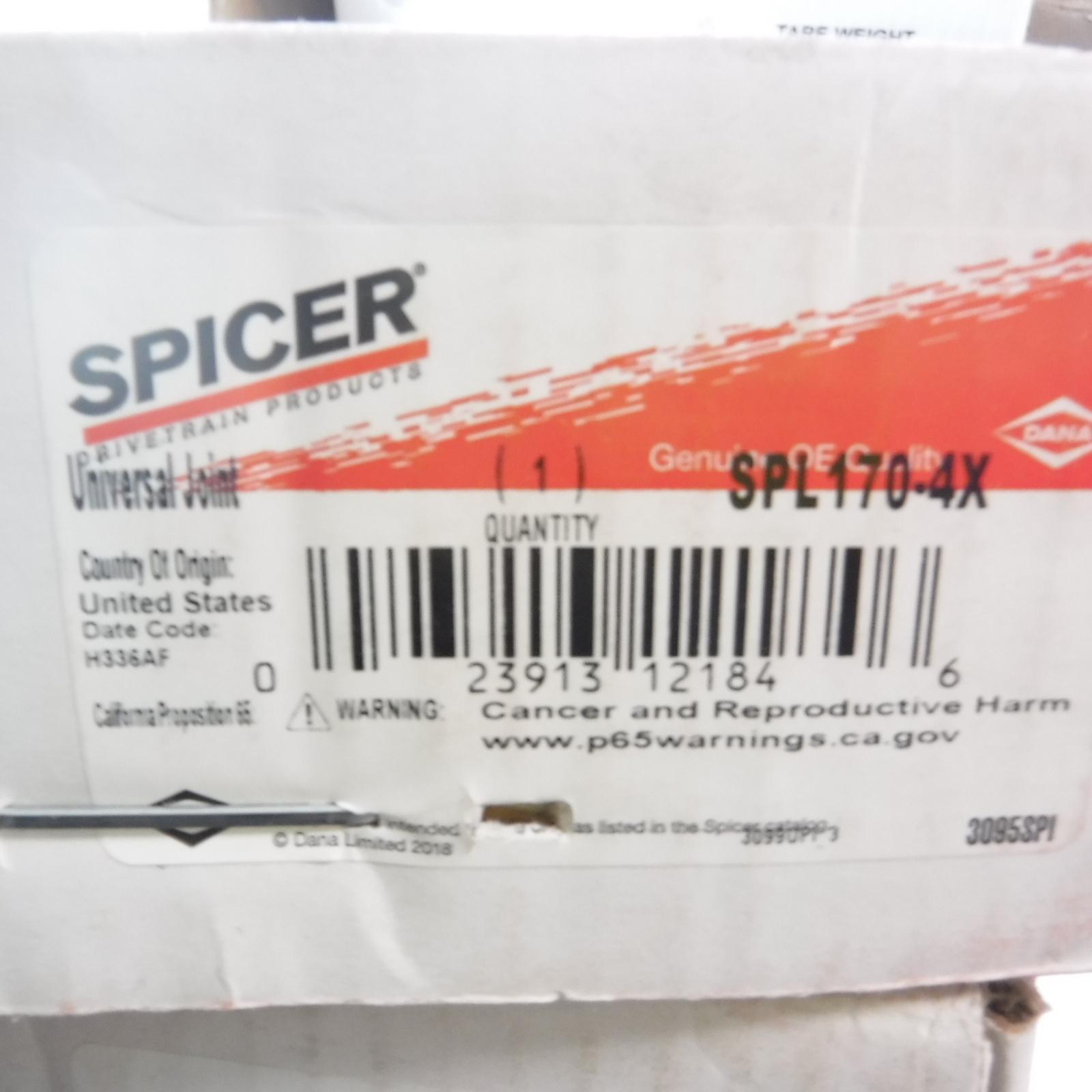 Spl170-4x Dana Spicer Spl-170 U-joint Kit SPL1704X for sale online | eBay