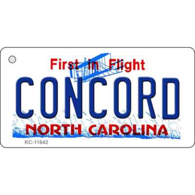Concord North Carolina Novelty Metal Key Chain KC-11842 | eBay