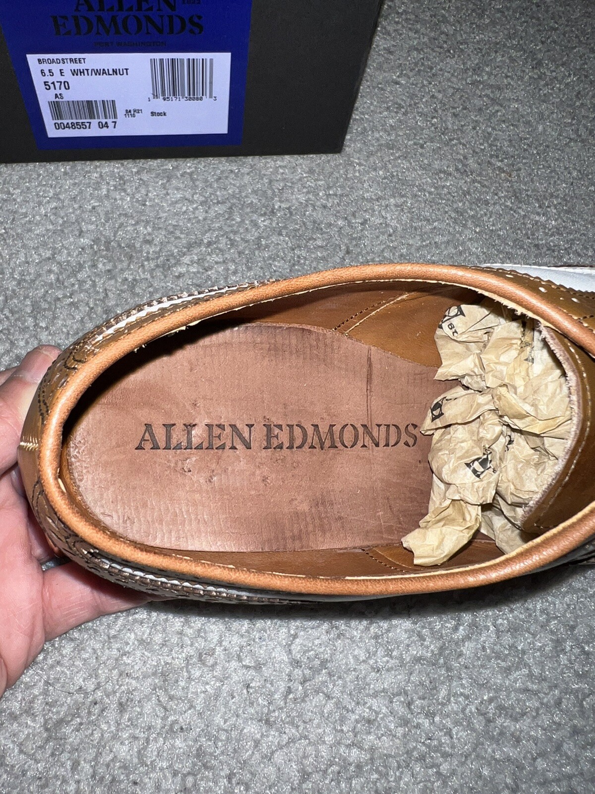 Allen Edmonds | Brand New | LIMITED EDITION Broadstreet Spectator ...