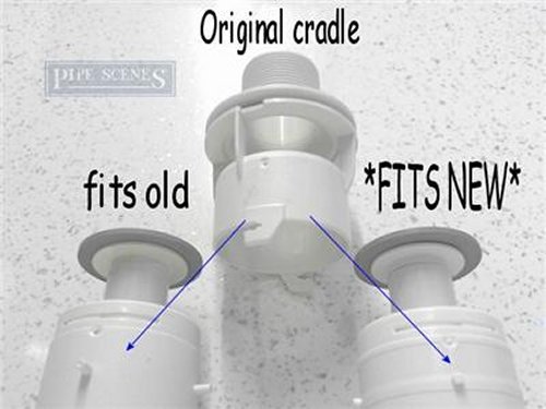 Old Concealed Macdee Pneu Compact Pneumatic Flush Valve Syphon ...