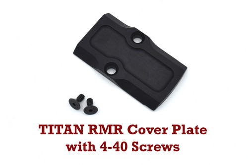 HGW Aluminum Cover Plate for Titan & Zev Glock Slide Trijicon RMR Cut 4 ...