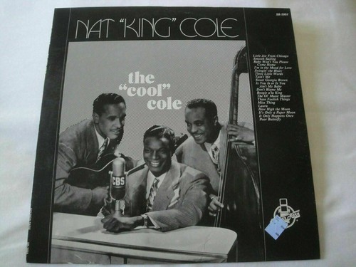 NAT KING COLE THE COOL COLE VINYL LP ALBUM 1981 SOUNDS RARE RECORDS ...