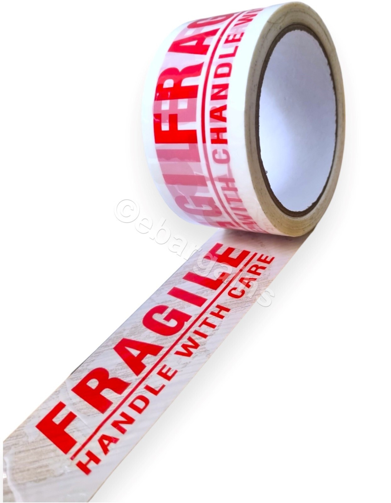 2 4 6 12 36 STRONG FRAGILE HANDLE WITH CARE PRINTED TAPE 2" 48MM X 66M ...