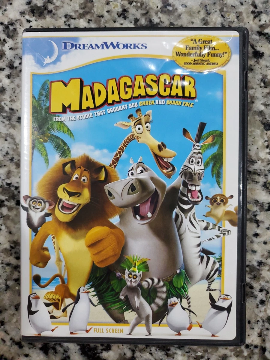 Madagascar Dvd 2005 Full Frame