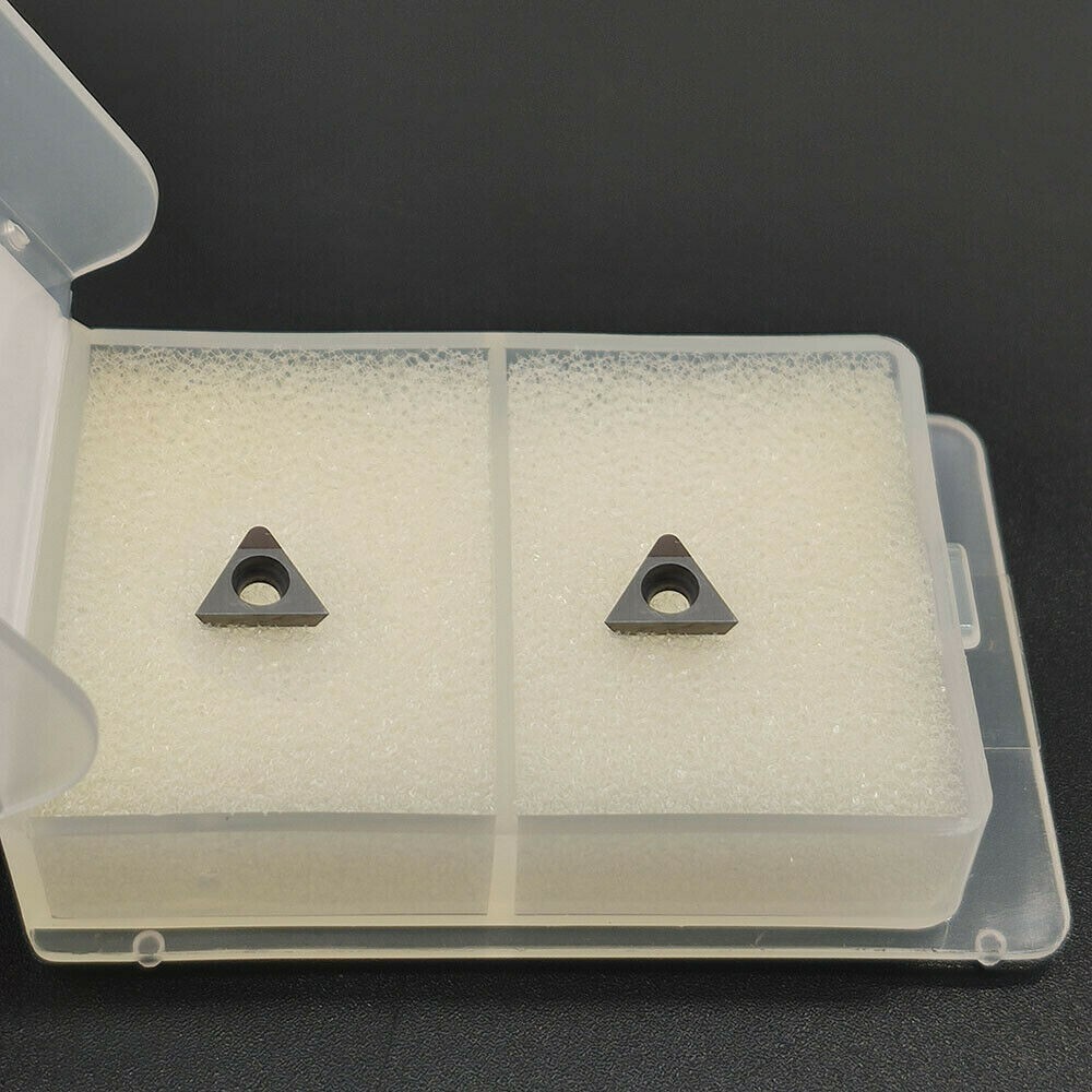 2pc TPGW080204 CBN30G carbide insert Boron Nitride High hardness for ...