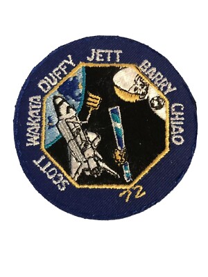 NASA Shuttle Patch Scott Wakata Duffy Jett Barry Chiao 72 Endeavour STS-72 VTG. | eBay