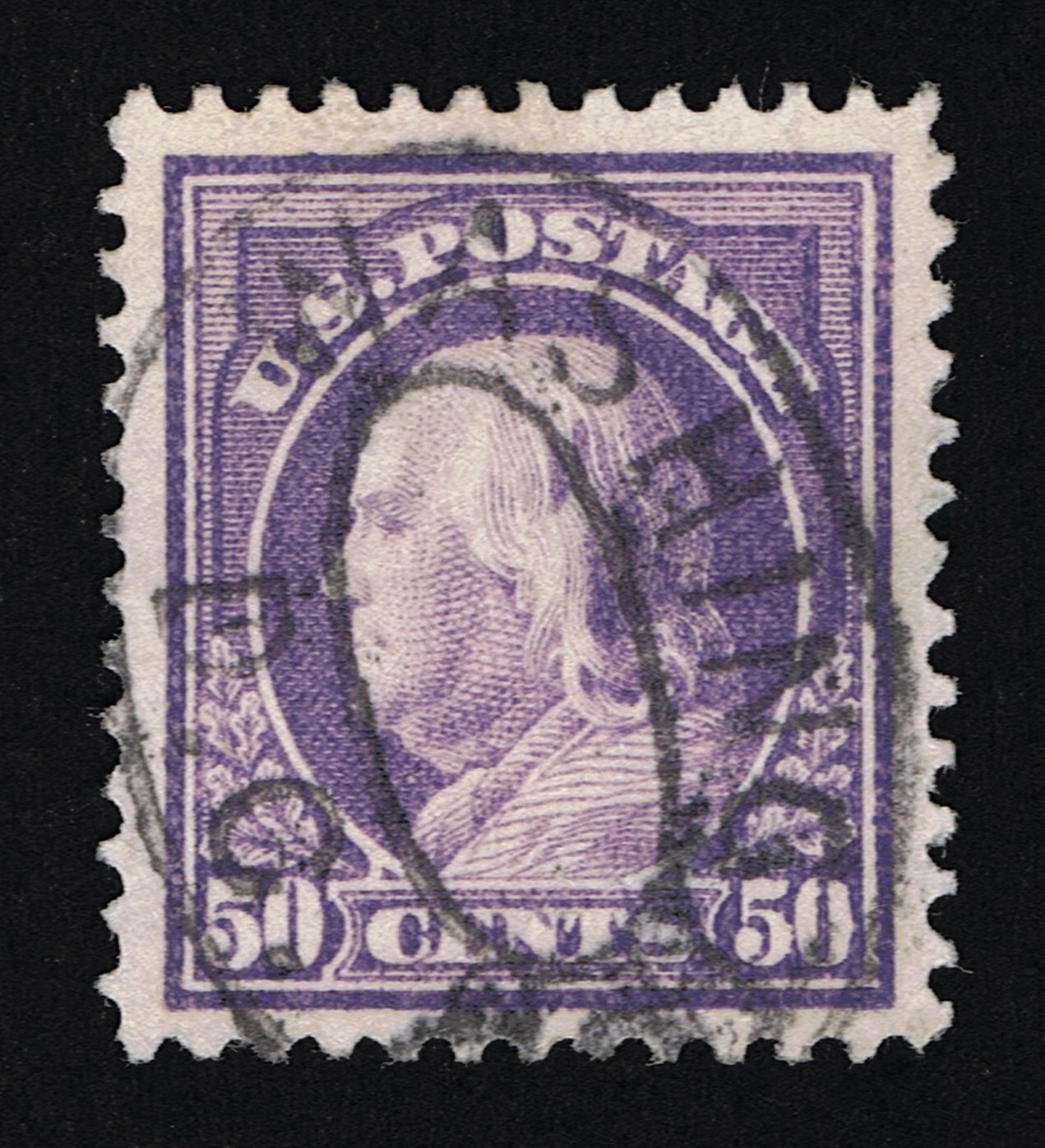 VERY AFFORDABLE GENUINE SCOTT #421 F-VF USED 1914 PSE CERT BEP PRINTING ...