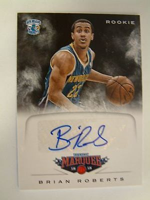 2012-13 Panini Marquee Rookie Signatures #39 Brian Roberts Autograph | eBay