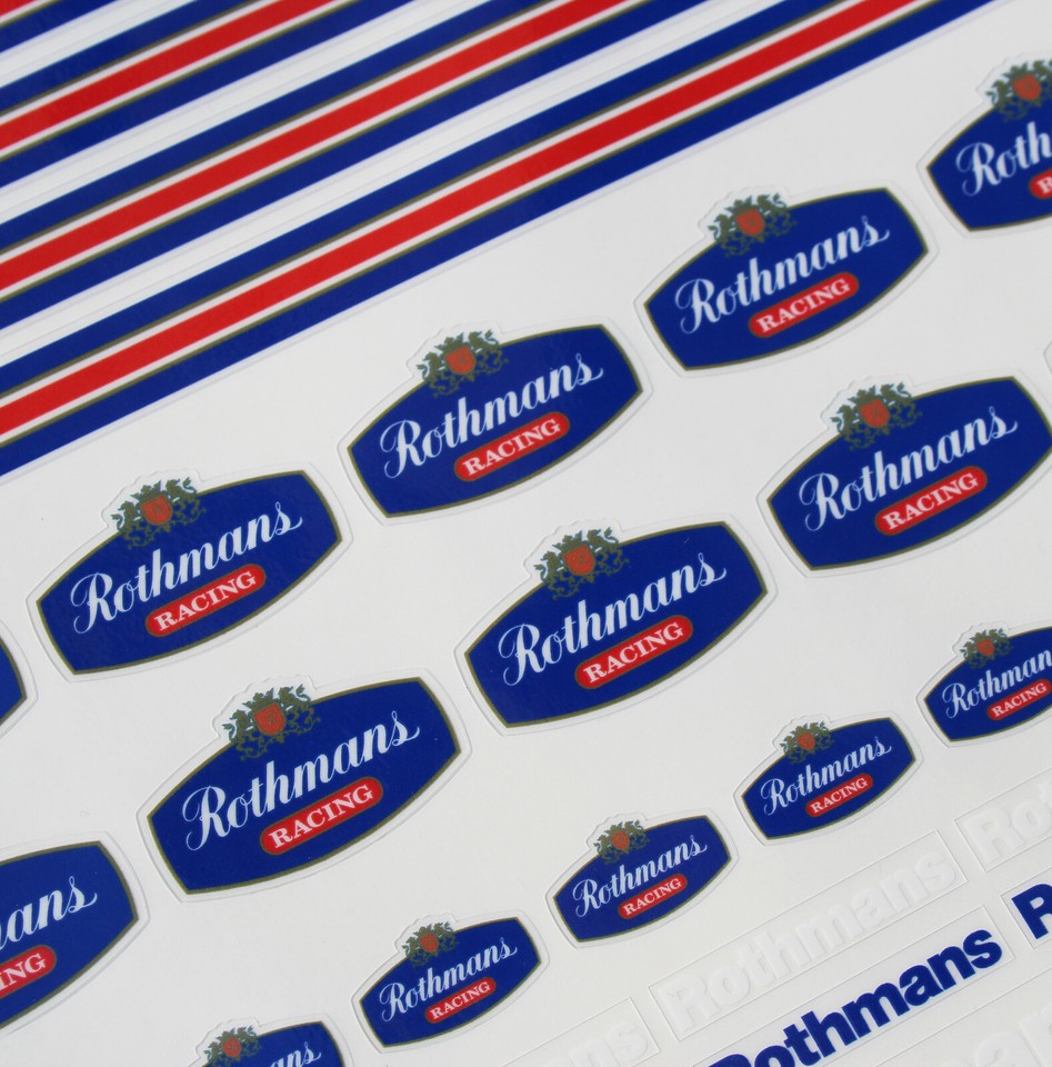 RC 10th 1:10 scale Sponsor Detail 'Vintage Classic Race Rally' stickers ...