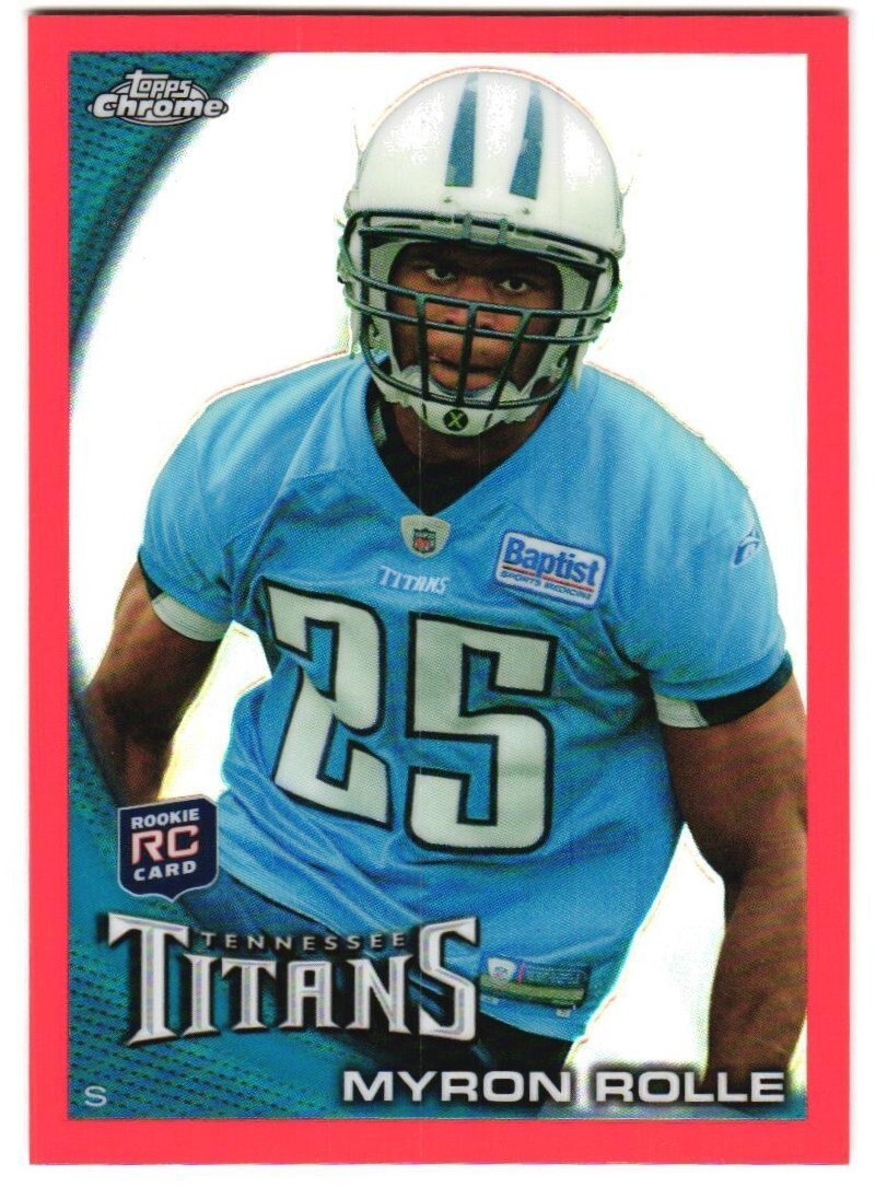 2010 Topps Football Chrome Orange Refractors #C12 Myron Rolle - NM | eBay