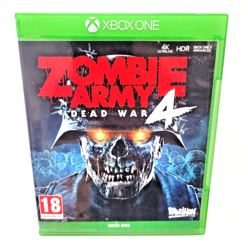 Zombie Army 4 Dead War Xbox One Mint Disc (PLAYS ON SERIES X) | eBay ...
