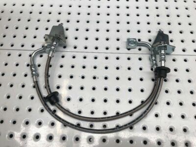 FORD PBR REAR CALIPERS BRAIDED BRAKE HOSES FALCON BA BF FG FG-X FPV XR6 ...