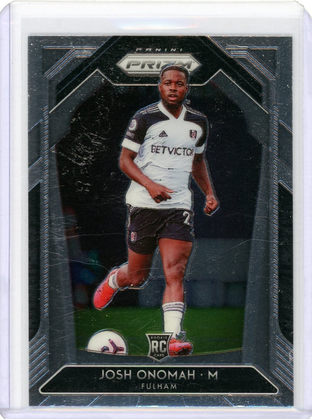 2020-21 Panini Prizm Premier League Josh Onomah RC #293 Fulham | eBay