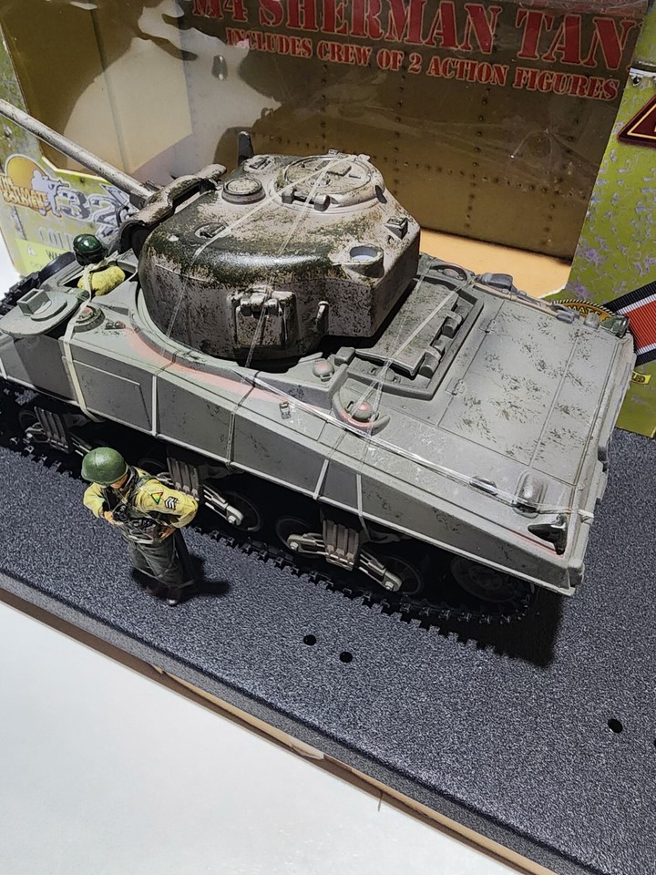 The Ultimate Soldier 1:32 Sherman M4 U.S. World War II Tank | eBay