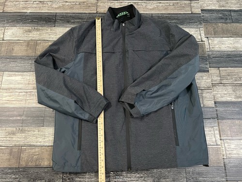 Johnston & Murphy jacket mens XXL Grey XC4 Golf full zip lightweight ...