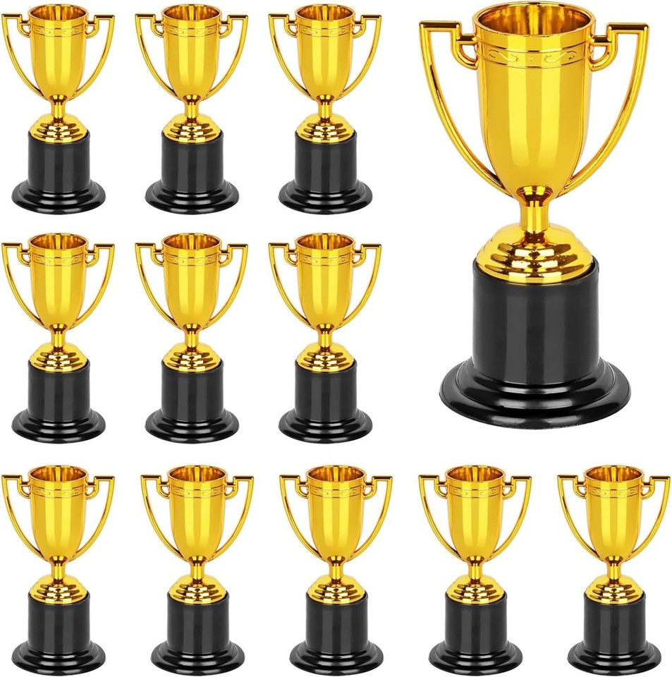 Customizable Mini Trophies for Kids - 12 Fun Awards for Celebrating ...