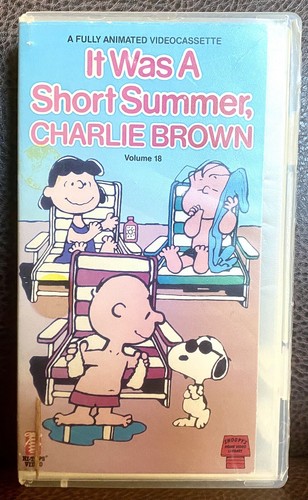 “It Was a Short Summer, Charlie Brown” (VHS 1988) HI-TOPS Snoopy’s Home ...