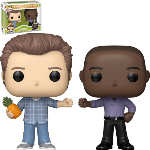Funko Pop! Vinyl: Psych - Shawn Spencer & Burton "Gus" Guster 2-Pack ...