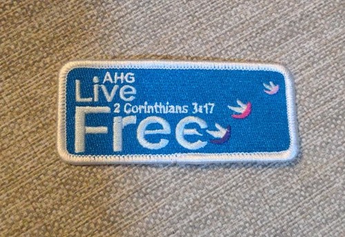 American Heritage Girls AHG Live Free Theme Patch Badge 2021 | eBay