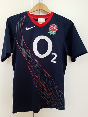 NWT - ORIGINAL NIKE O2 - ENGLAND RUGBY TEAM - AWAY JERSEY SIZE: SMALL ...