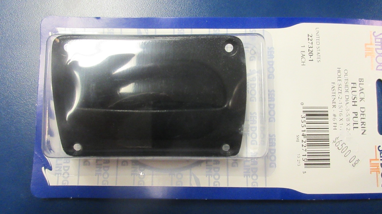 Black Delrin Flush Pull 227320-1 | eBay