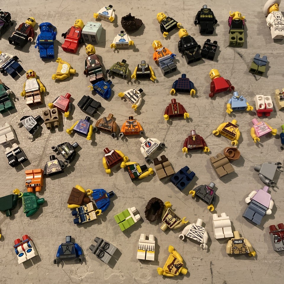 LEGO Minifigures Lot Of Minifigures Various Accessories & Parts | eBay