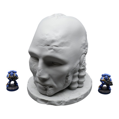 Head Statue - 28mm Wargaming Scatter Terrain Scenery Tabletop Miniature ...