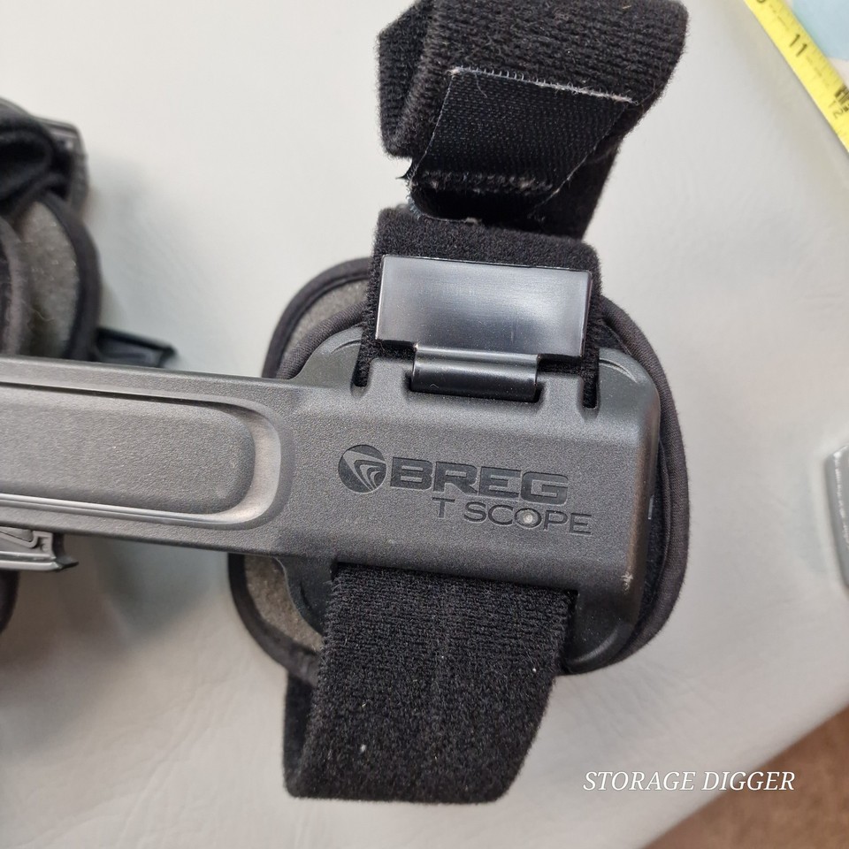 Breg T Scope Premier Post-Op Knee Brace Padded Adjustable ROM Hinged ...