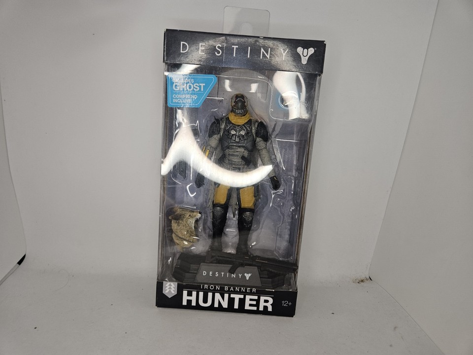 McFarlane Toys Destiny Iron Banner Hunter Action Figure Gun Loose New ...