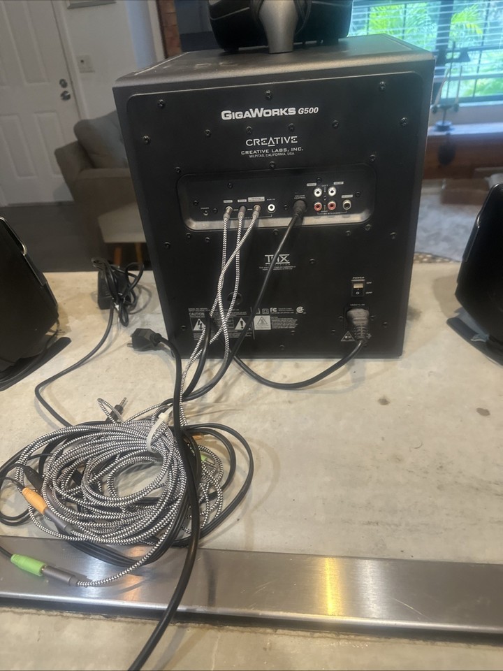 Creative Gigaworks G500 Complete THX System Look Read Free Ship | eBay