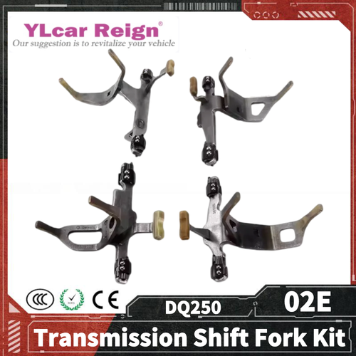 02E DQ250 DSG Auto Transmission Gear 4Pcs/Set Shift Fork For AUDI VW ...