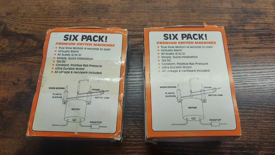 Switchmaster Switch Machine All Scales 6 Pack - Lot Of 2 | eBay