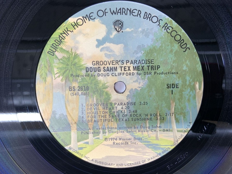 Doug Sahm Tex Mex Trip Groovers Paradise US LP [58570ER] | eBay