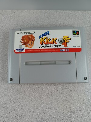 SUPER KICK OFF -Super Famicom - Nintendo - Cartridge Only - US Seller ...