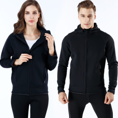 Men Women 2mm Neoprene Diving Coat Jacket Zipper Waterproof Warm Tops ...