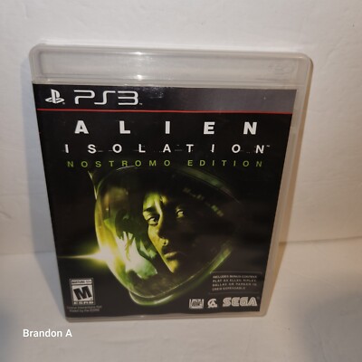 Alien: Isolation PlayStation 3 PS3 Complete Tested Working Free ...