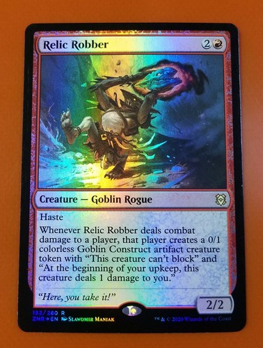 1x Relic Robber | FOIL | Zendikar Rising | MTG Magic Cards | eBay