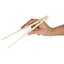 Kikkerland Wooden Spring Loaded EZ Chopsticks - Set of 4 612615027084 ...
