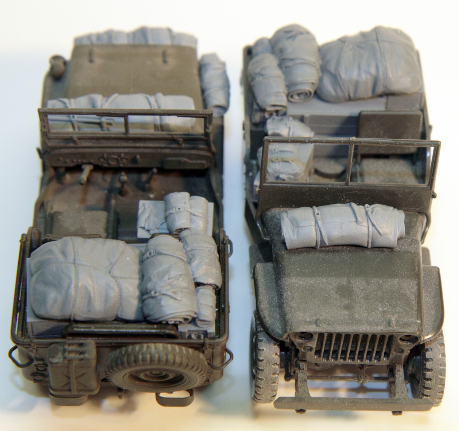 1/35 Scale Willys Jeep Set #2 - 10 Pieces - Resin Stowage ValueGear | eBay